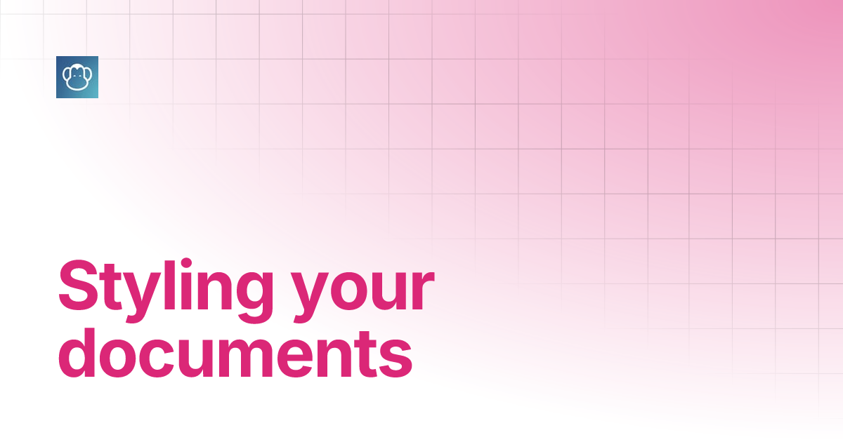 Styling your documents | PDFMonkey