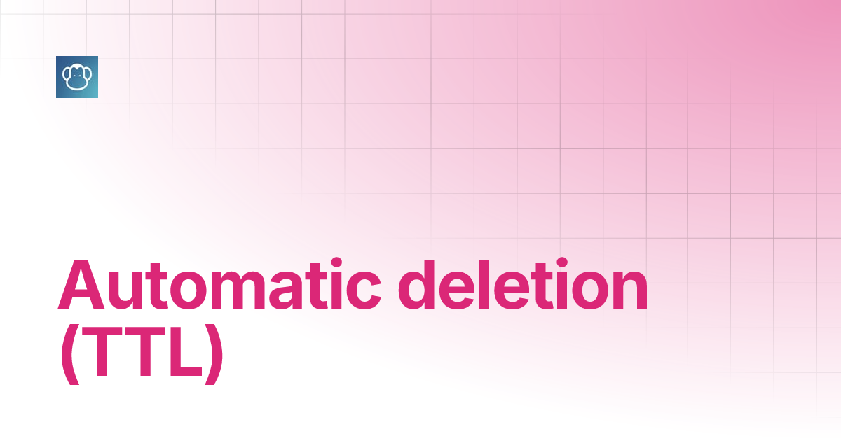 Automatic deletion (TTL) | PDFMonkey
