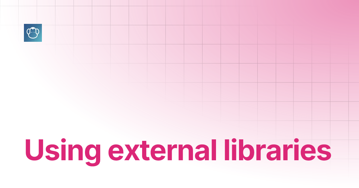 Using external libraries | PDFMonkey